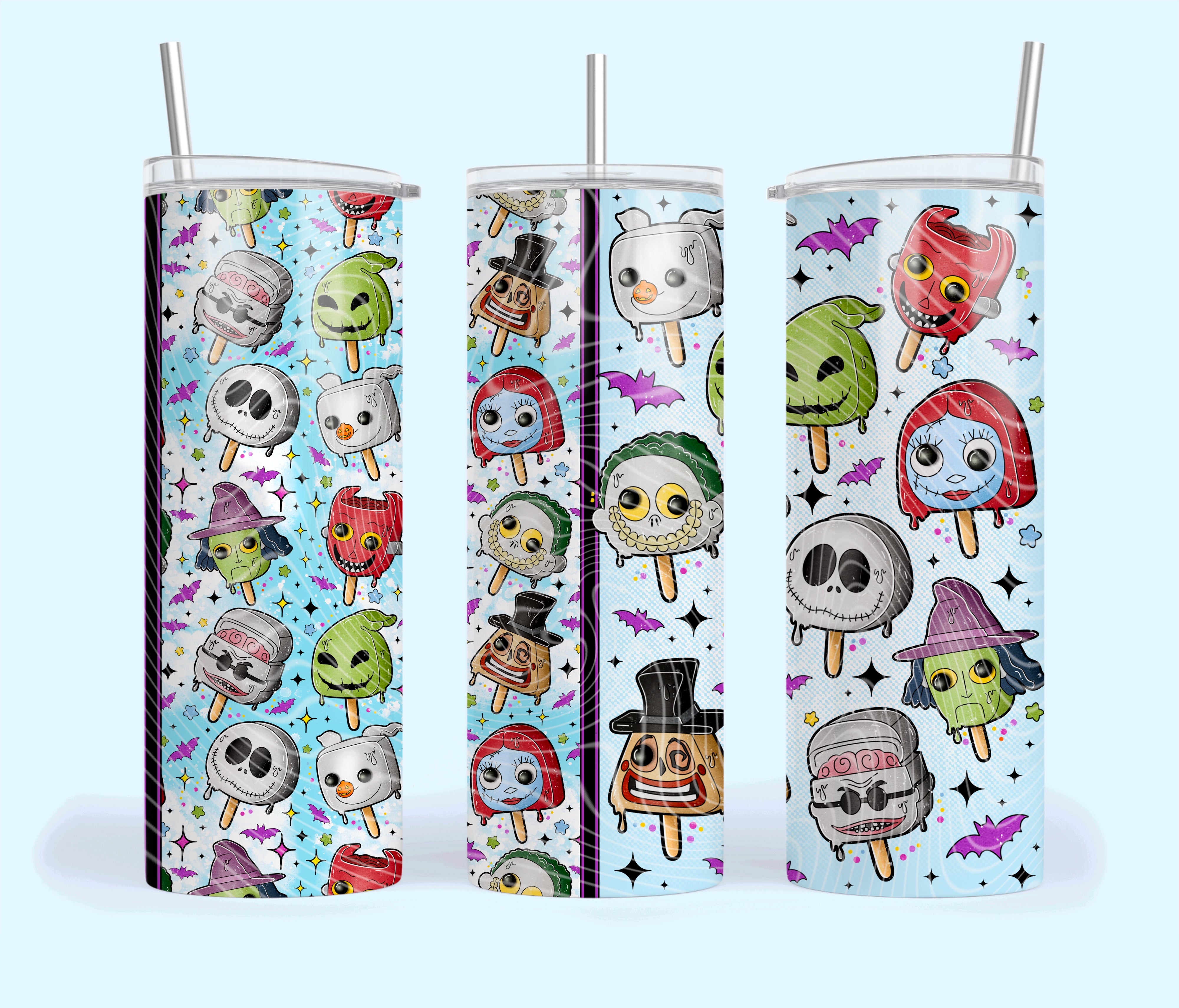 Horror Pops**Sublimation Transfers – T&I Transfers & More
